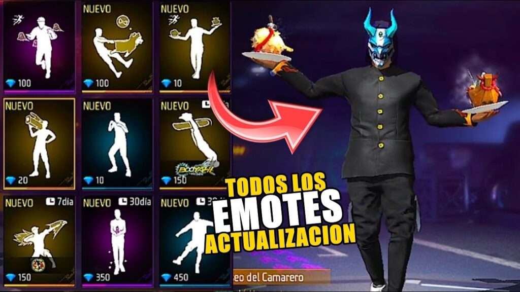 Generador de Emotes para Free Fire, Consigue emotes exclusivos